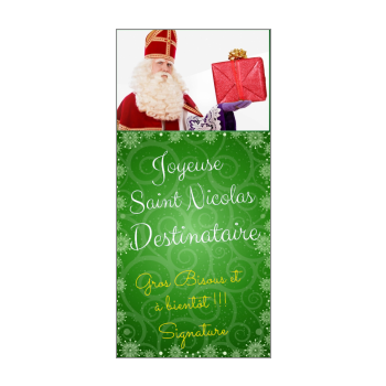 Cartes de vœux pour Saint Nicolas à imprimer gratuit