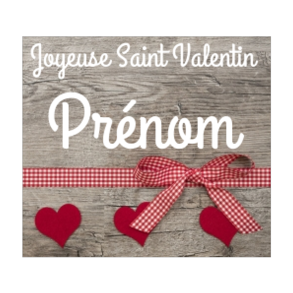 Etiquette Cadeau Saint Valentin Coeur Bois gratuit à imprimer (carte 2016)
